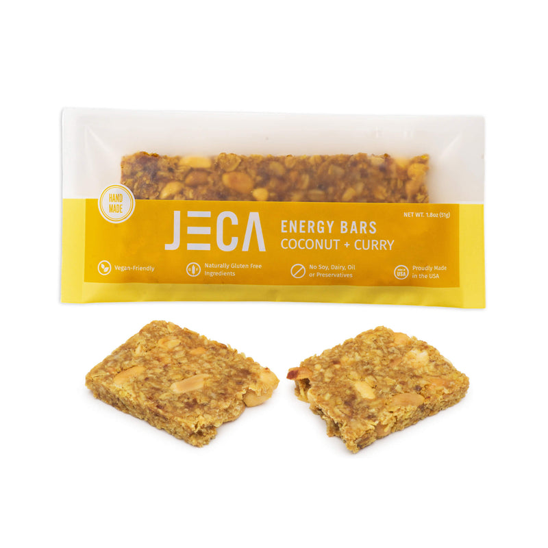 JECA Coconut + Curry Energy Bar - JECA Energy Bars